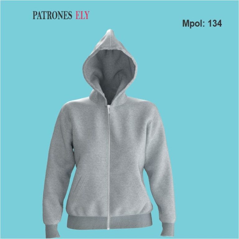 MOLDE POLERA CON CIERRE MUJER 134 – PatronesEly